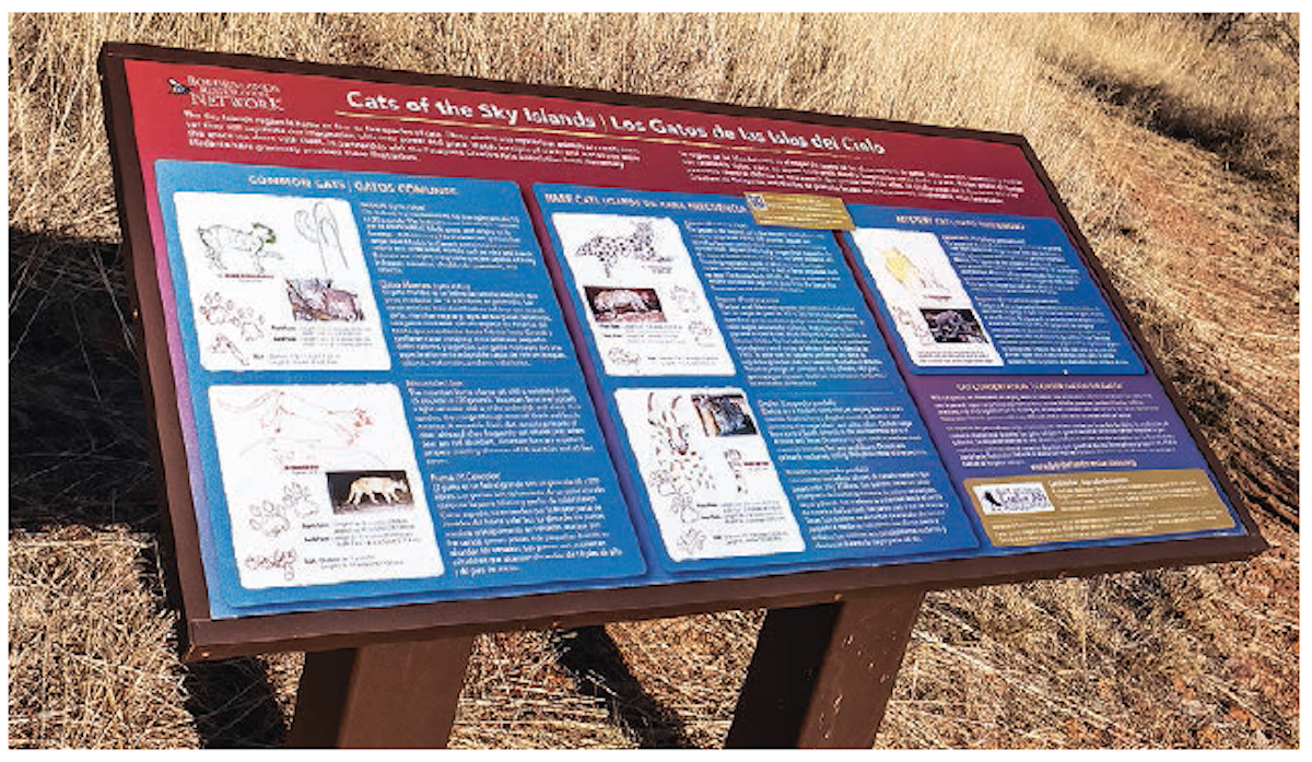 Trail Sign Project Completed - Patagonia Regional Times