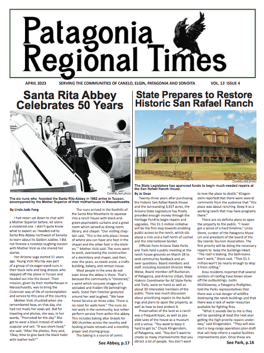 Download the April 2023 Print Edition of the PRT - Patagonia Regional Times