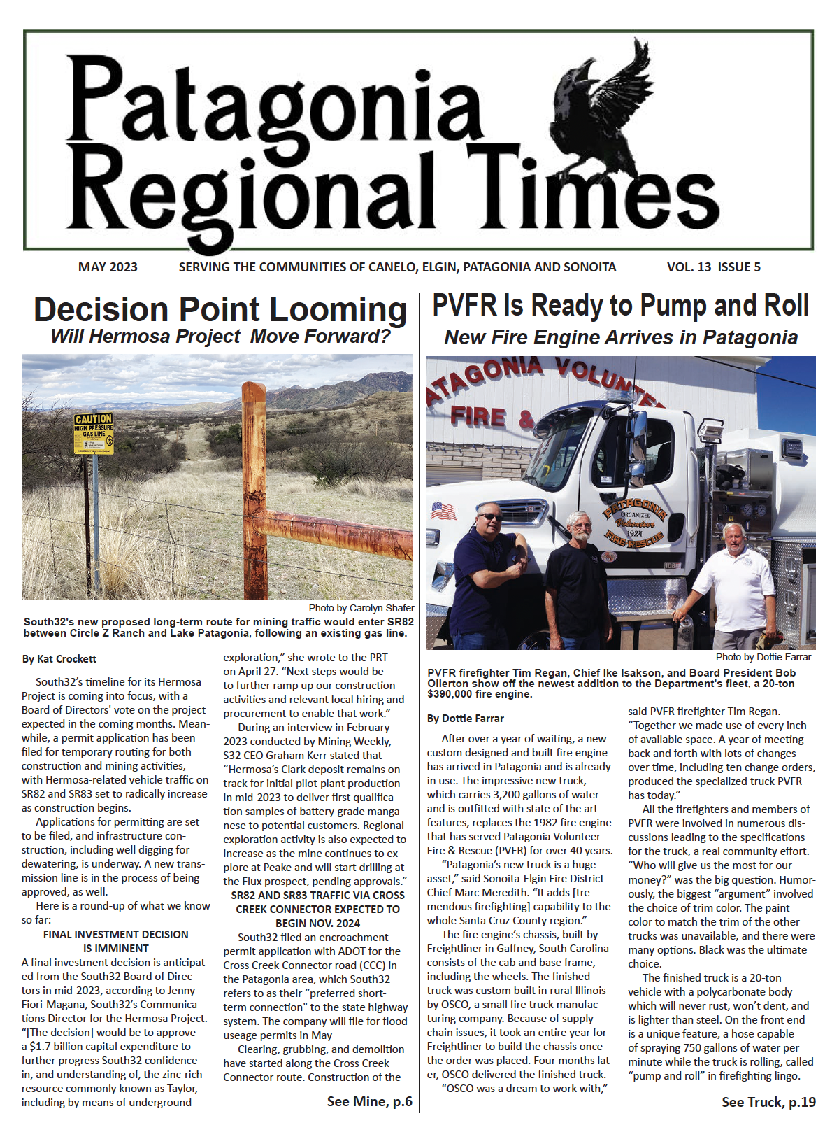 Download the May 2023 Print Edition of the PRT - Patagonia Regional Times