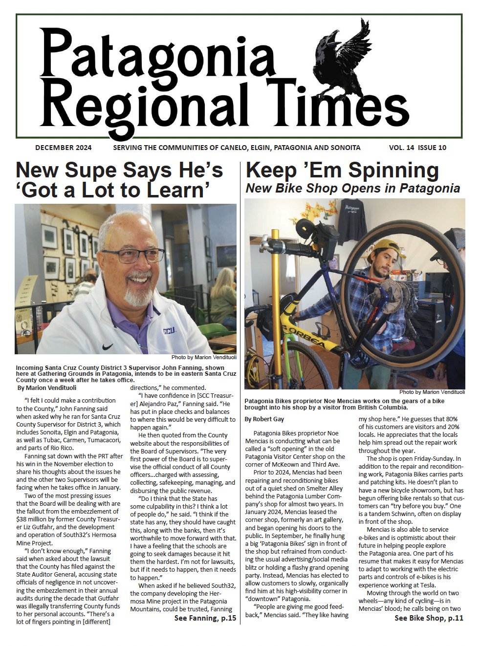 Download the Dec. 2024 Issue of the PRT - Patagonia Regional Times